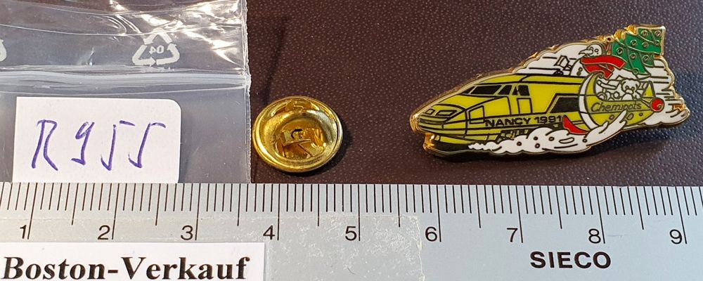 R955 - Zug Train Bahn TGV NANCY 1991 Chemroots Christmas (Gebraucht) in Reinach BL für CHF 3 ...