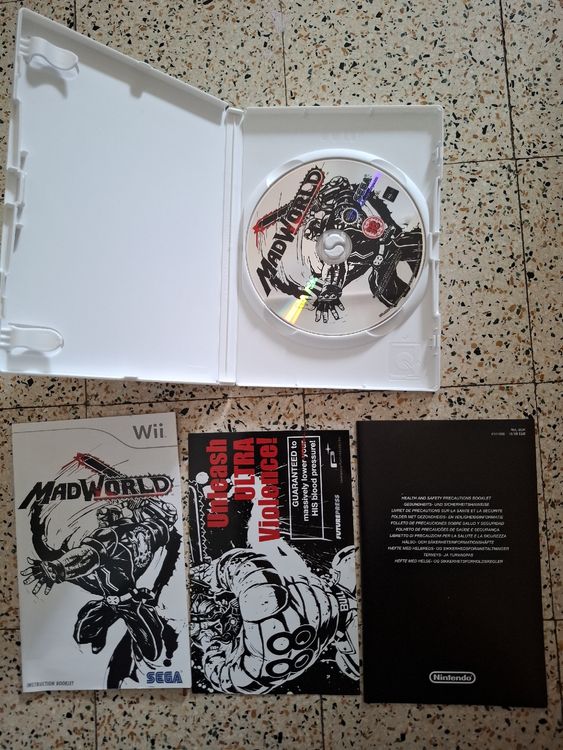 MadWorld Nintendo Wii Sega PlatinumGames Complet Rare (Neu (gemäss ...