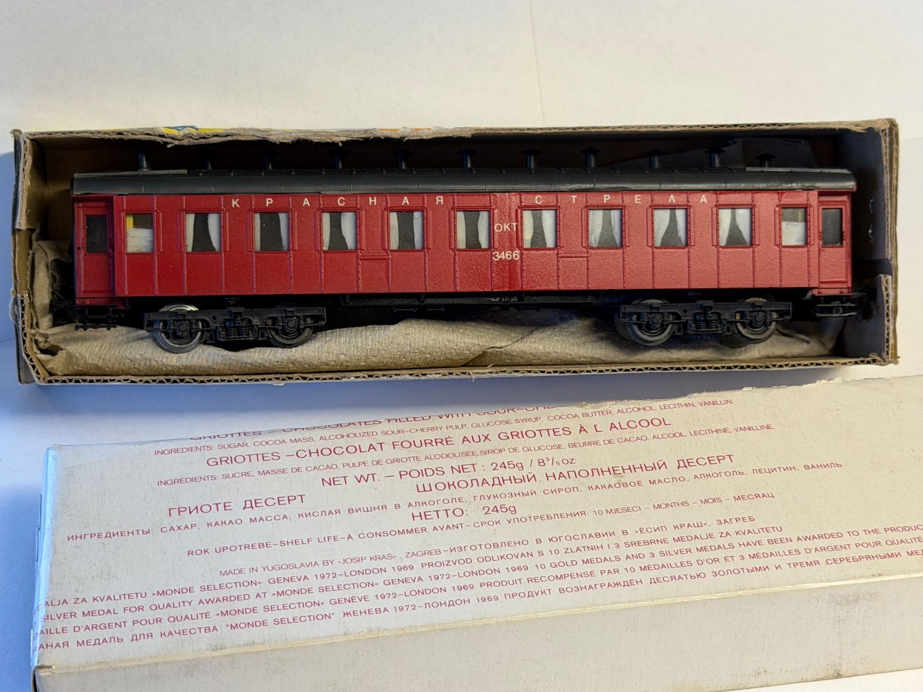 MNHN Russland Spur H0: CCCP OKT 3466 Personenwagen (Gebraucht) in ...