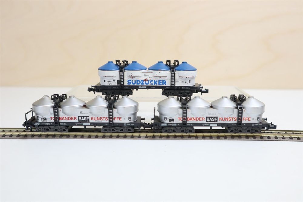 Minitrix 3 x Silowagen 3518 / 13586 (Gebraucht) in Winterthur für CHF ...