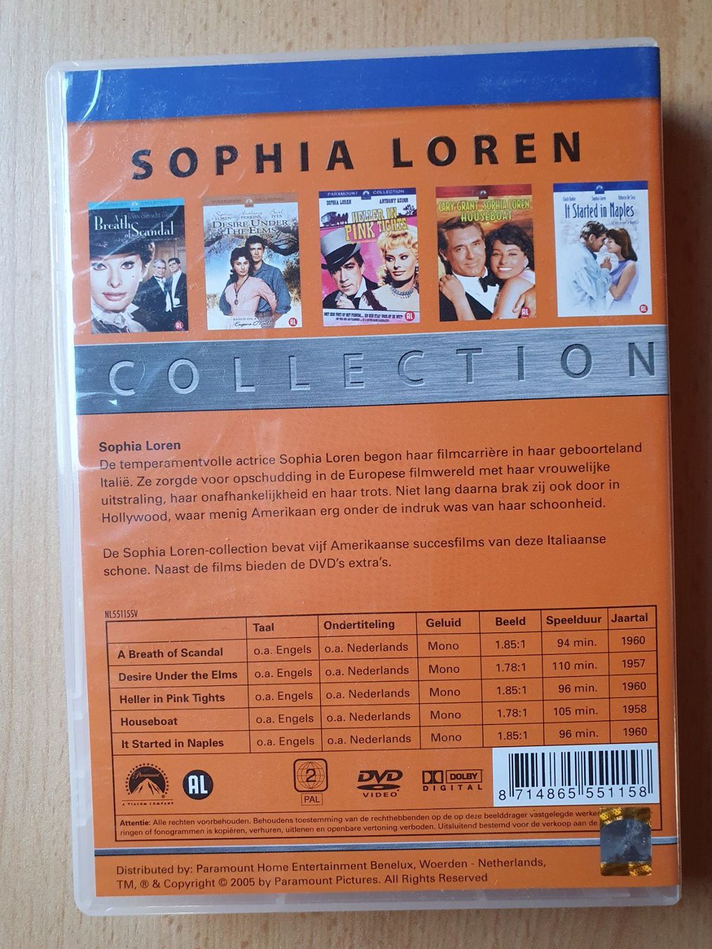 DVD - Box - Sophia Loren Collection - 5 Filme (Gebraucht) in St ...
