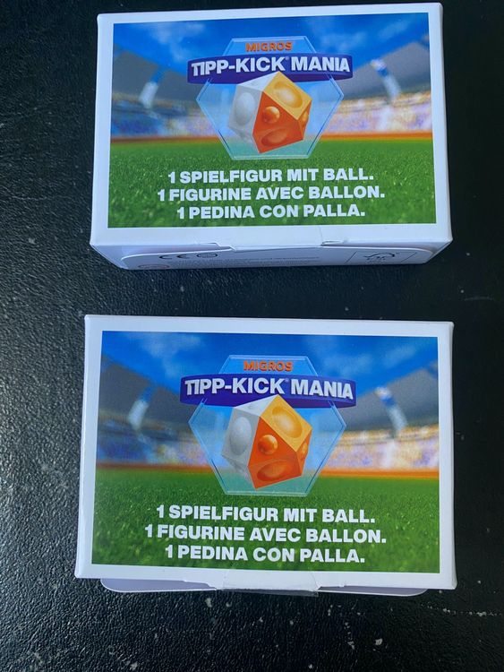 Migros Tipp-Kick Mania 2 Packungen NEU und ungeöffnet (Neu und originalverpackt) in Thörishaus ...