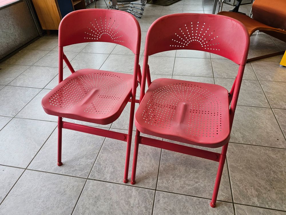 IKEA 1990s FRODE Folding Chair. Gartenstuhl Klappstuhl Set (Gebraucht ...