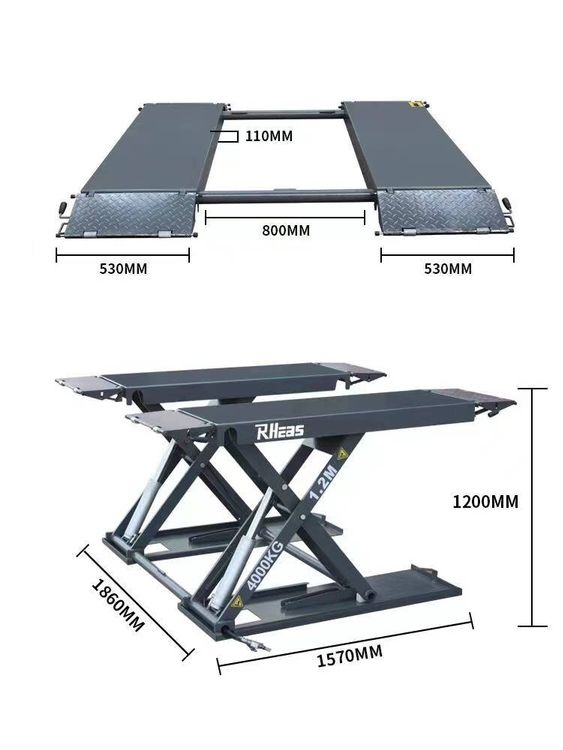 Autohebebühne, Hebebühne, Autolift, Scherenlift, Pneulift, (Nuovo e ...