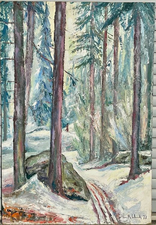 Sinischa Christen (1922–2007) OELGEMÄLDE SIGNIERT | Acheter sur Ricardo