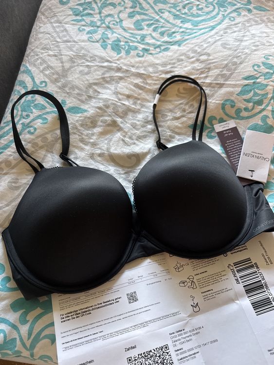 Schwarzer Calvin Klein Bügel BH, Grösse 85C, neu! (Neu und ...