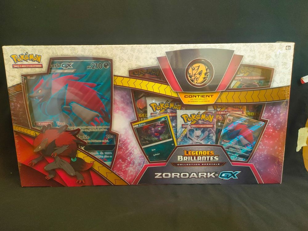 Coffret Pokemon Zoroark Gx Legendes Brillantes Français Fr | Kaufen auf ...