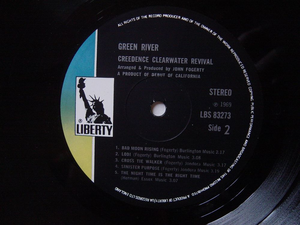 Creedence Clearwater Revival--Green River UK (Gebraucht) in Wängi für ...