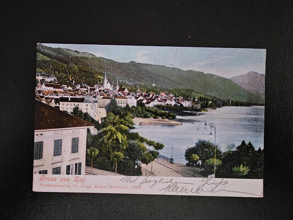 PK Postkarte Gruss aus Zug Antik (Gebraucht) in Dallenwil für CHF 6 – mit Lieferung auf Ricardo ...