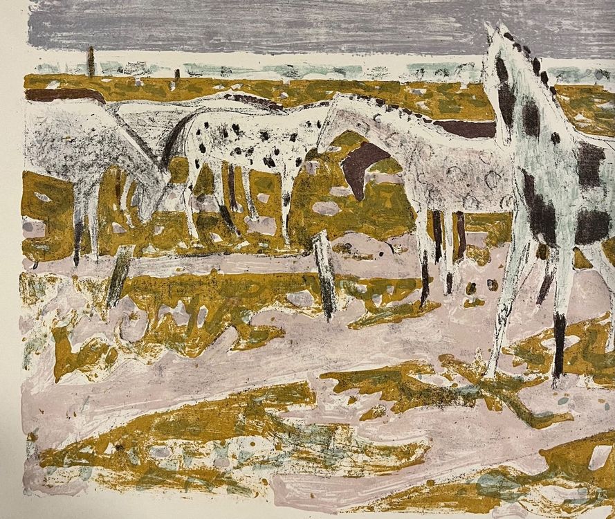 Hermann Alfred Sigg (1924) Lithographie Handsigniert | Kaufen auf Ricardo