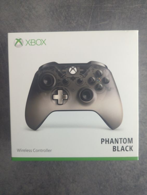 Xbox Controller Phantom Black (länger ausverkauft) unbenutzt (Neu ...