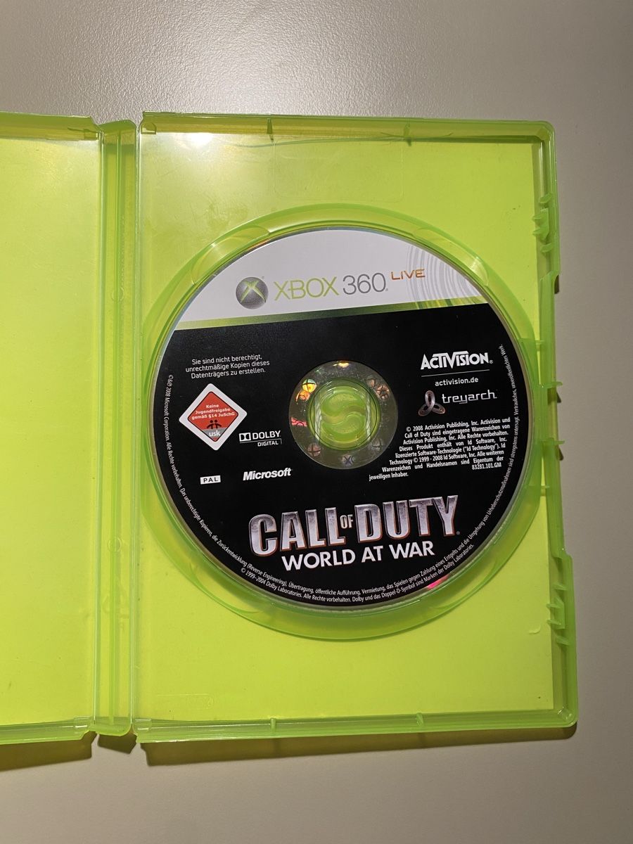 Call of Duty World at War für Xbox 360 (Gebraucht) in Langenthal für ...