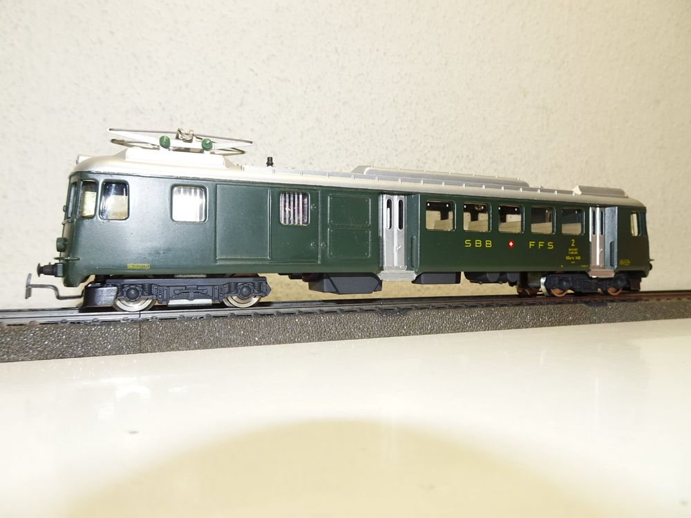 HAG Triebwagen SBB 1408 RBe 4/4 HO Nr. 150 (Gebraucht) in Luzern für CHF 95.9 – mit Lieferung ...