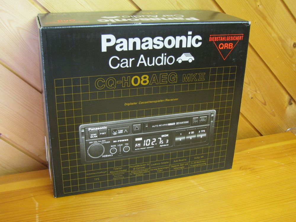 Autoradio Panasonic NEU 1990er Jahre (Neu und originalverpackt) in ...