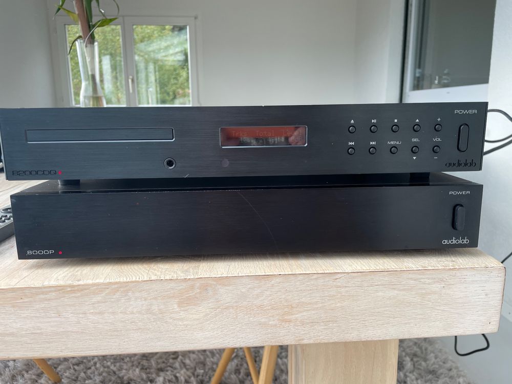 Audiolab 8200CDQ & 8000P (Preamp, DAC, CD-Player & Endstufe) (Gebraucht) in Rüeterswil für CHF ...
