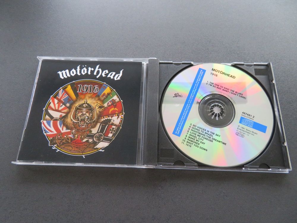 MOTÖRHEAD 1916 1991 Hard Rock Heavy Metal Lemmy (Gebraucht) in Niederbipp für CHF 3 – mit ...