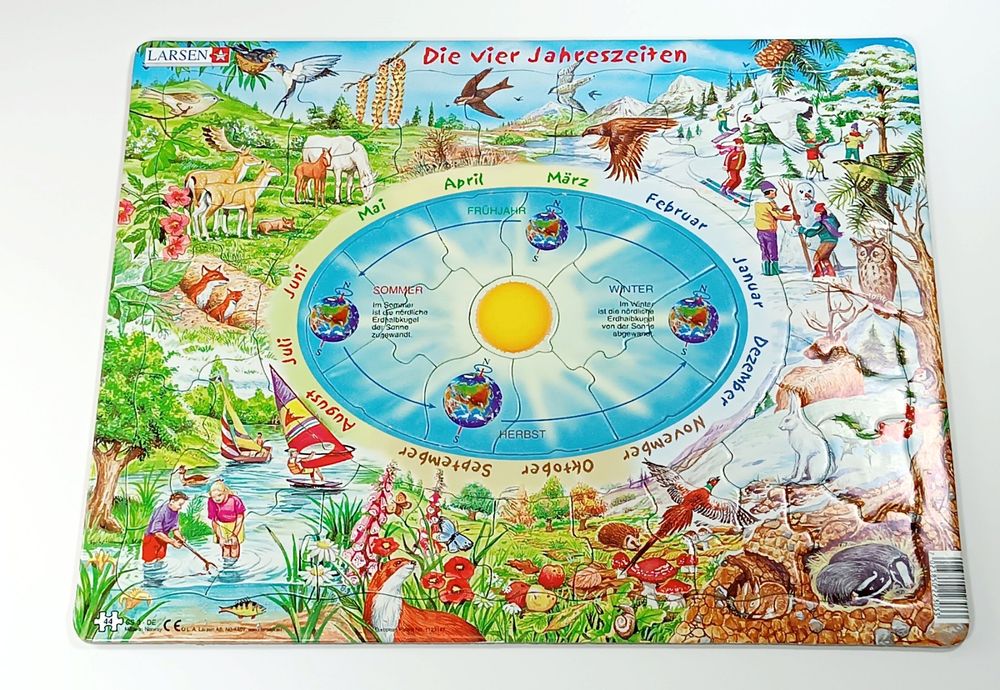 LARSEN Puzzle die vier Jahreszeiten | Kaufen auf Ricardo
