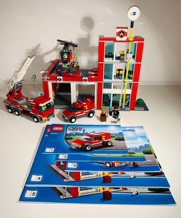Lego City Feuerwehrstation Nr. 60004 (Gebraucht) in Felben-Wellhausen ...