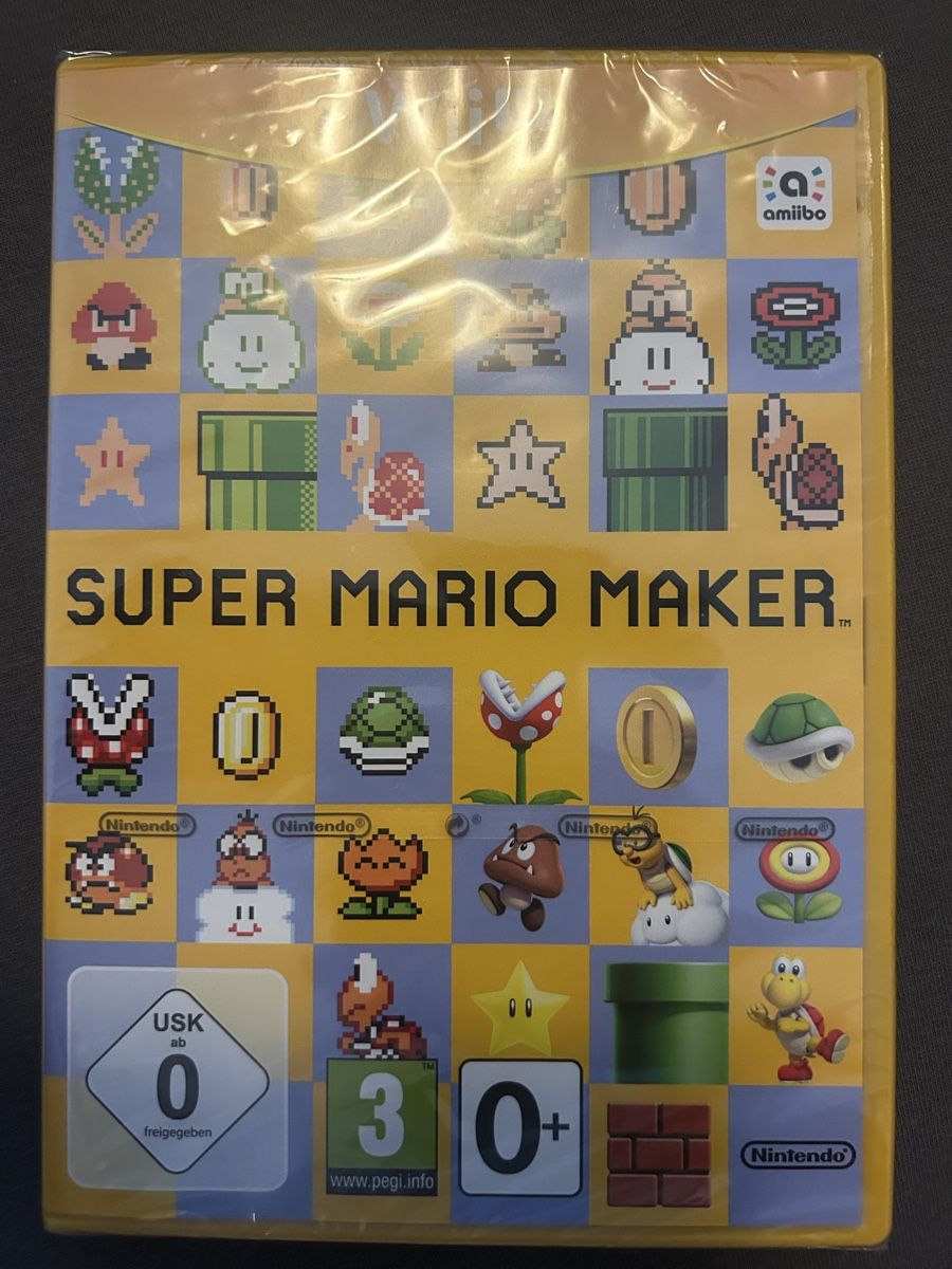 Super Mario Maker Wii U - NEU AB 1.- 🎮 (Neu (gemäss Beschreibung)) in ...
