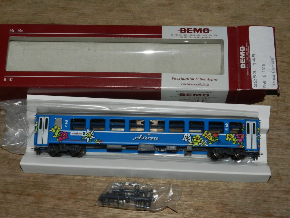 Bemo H0m Personenwagen 2Kl. Arosa Express der RhB (Neu und originalverpackt) in Jona für CHF 48 ...