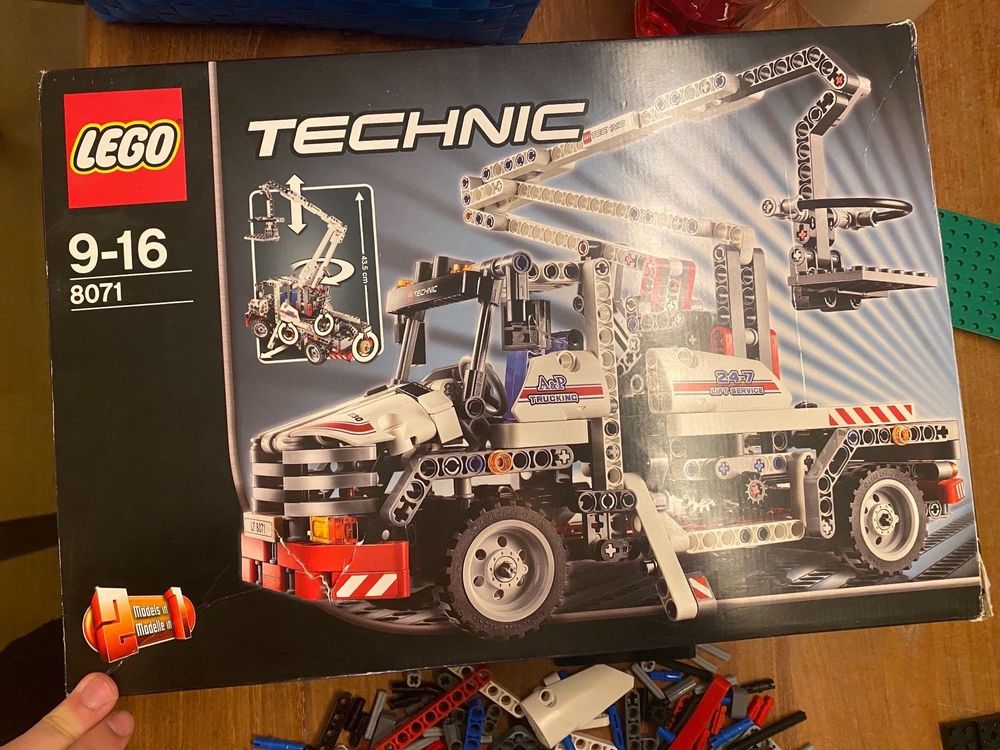 2 in 1 Lego Technik Set 8071 LKW Technic Stapler Top 1/2 (Gebraucht) in ...