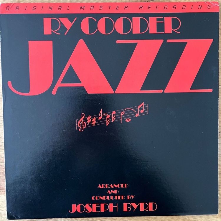 Ry Cooder - Jazz / Audiophile MFSL 1984 - Very nice Copy (Gebraucht) in ...