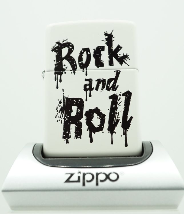 ZIPPO® ROCK'N'ROLL - print - 2016- UNGEZUENDET (Neu (gemäss ...