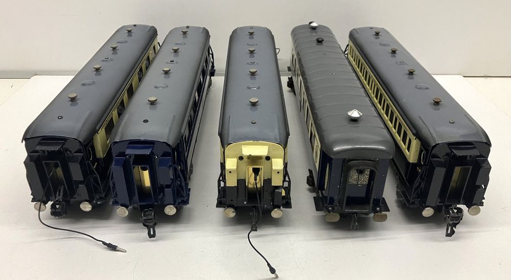 Spur 0 3L AC: Set 4x Orient-Express - 1x Rheingold - Metall (Gebraucht ...