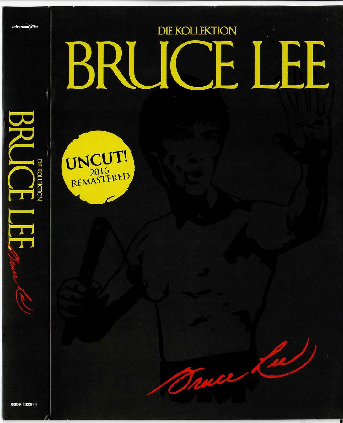 Bruce Lee 2016 UNCUT Remastered, Die Kollektion 5 DVDs NEU (Neu (gemäss ...