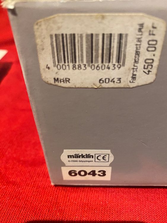 Märklin 6043 Memory (Neu (gemäss Beschreibung)) in Trubschachen für CHF ...