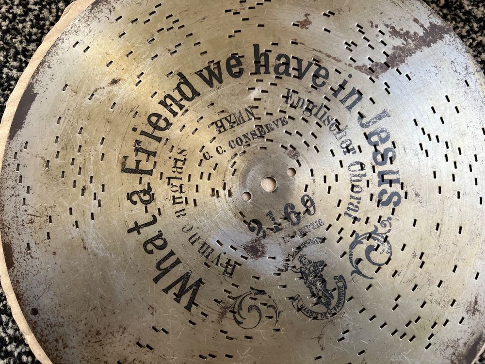 6 antike Platten für POLYPHON Durchmesser 28.1cm (Gebraucht) in ...