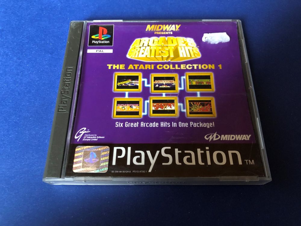 ARCADES GREATEST HITS THE ATARI COLLECTION 1 SPIEL FÜR PS1 (Gebraucht ...