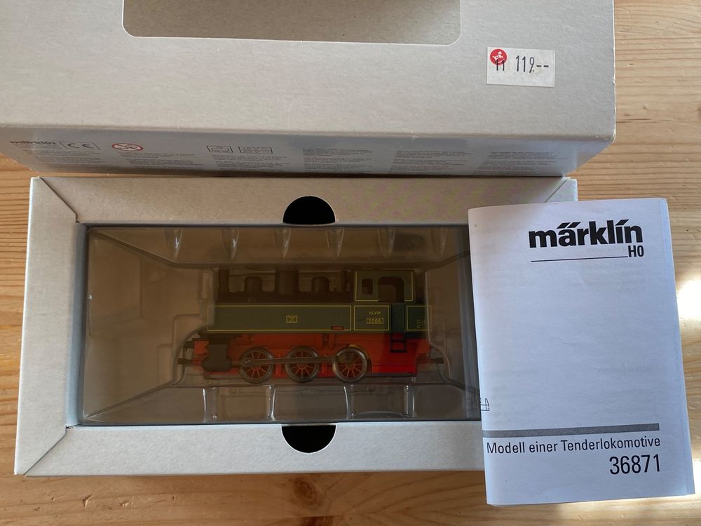 Märklin kleine Dampflok KLVM 2006 mit OVP, digital (Gebraucht) in ...