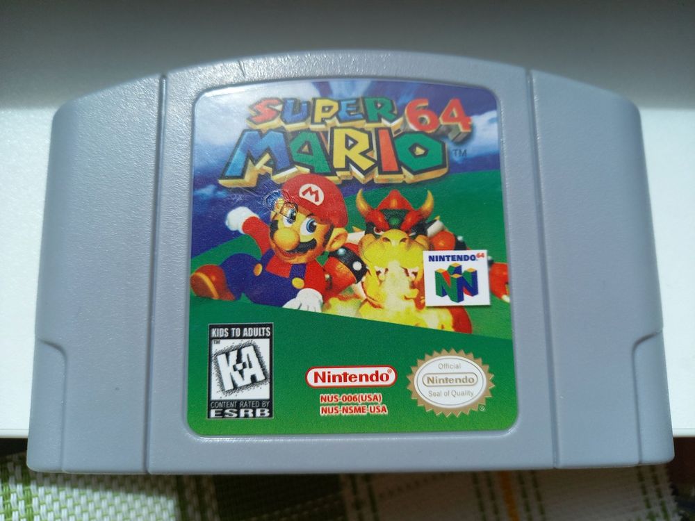N64 Super Mario 64 Cartridge USA | Kaufen auf Ricardo