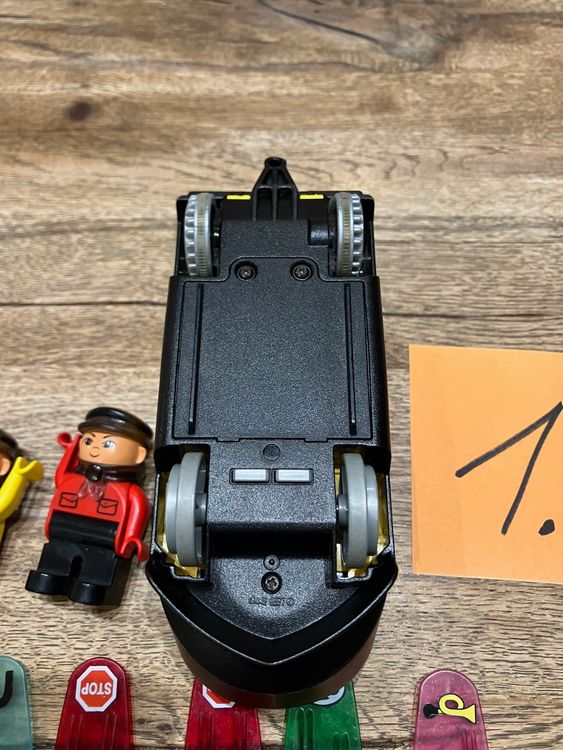 Lego Duplo Intelli Lock mit Codesteinen und Lokführer (Gebraucht) in ...
