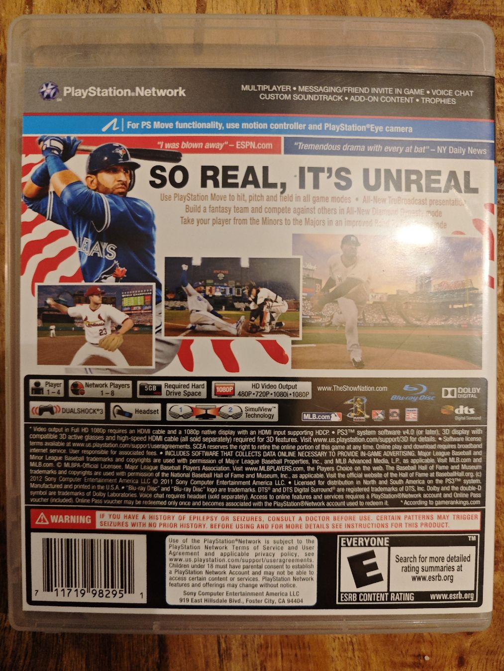 MLB 12 The Show, PS3 Spiel, Top Zustand, Sport-Klassiker! (Gebraucht ...