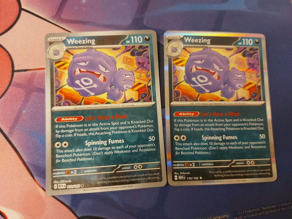Weezing Holo/Reverse #110 MEW EN | Kaufen auf Ricardo