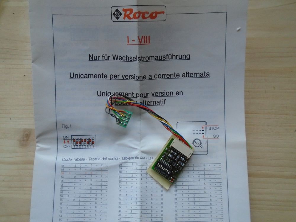 Roco Digital Decoder 10739, H0, WS (Neu (gemäss Beschreibung)) in Nottwil für CHF 20 – mit ...