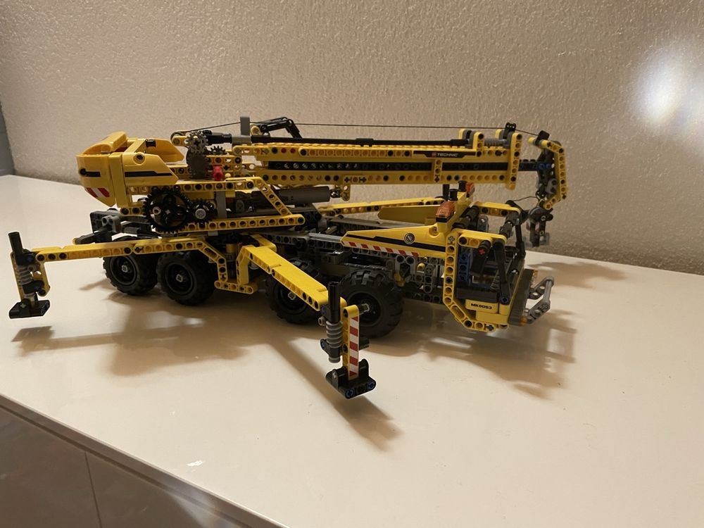 LEGO 8053 Mobile Crane TECHNIC Gelber Mobiler Kran | Kaufen auf Ricardo