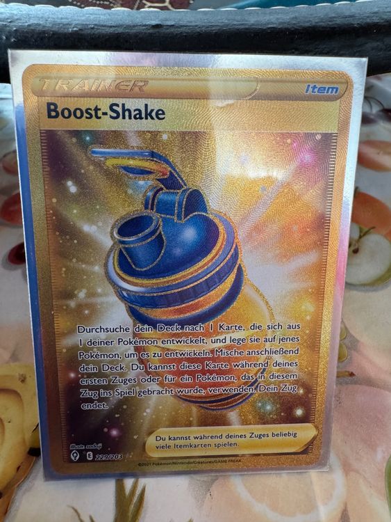 Boost-Shake Goldkarte Pokémon - Drachenwandel (Gebraucht) in St. Gallen ...