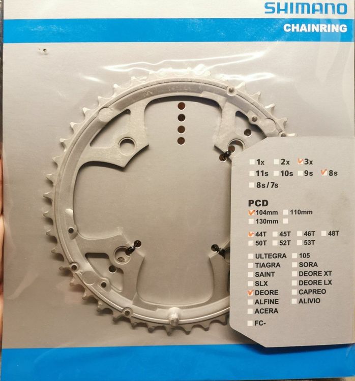 SHIMANO Deore Kettenblatt-Set FC-M510 (Neu und originalverpackt) in Rothenburg für CHF 44 – mit ...