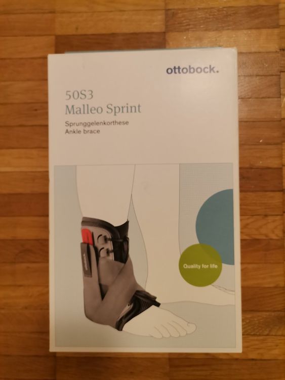 OTTOBOCK 50S3 Malleo Sprint Sprunggelenkorthese Ankle brace (Neu und originalverpackt) in ...