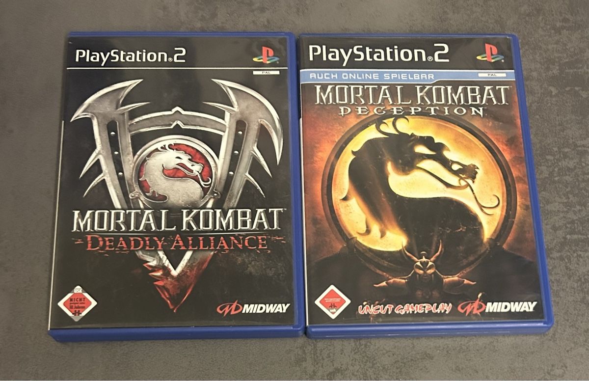 Mortal Kombat Deadly Alliance und Deception PS2 Games (Gebraucht) in ...