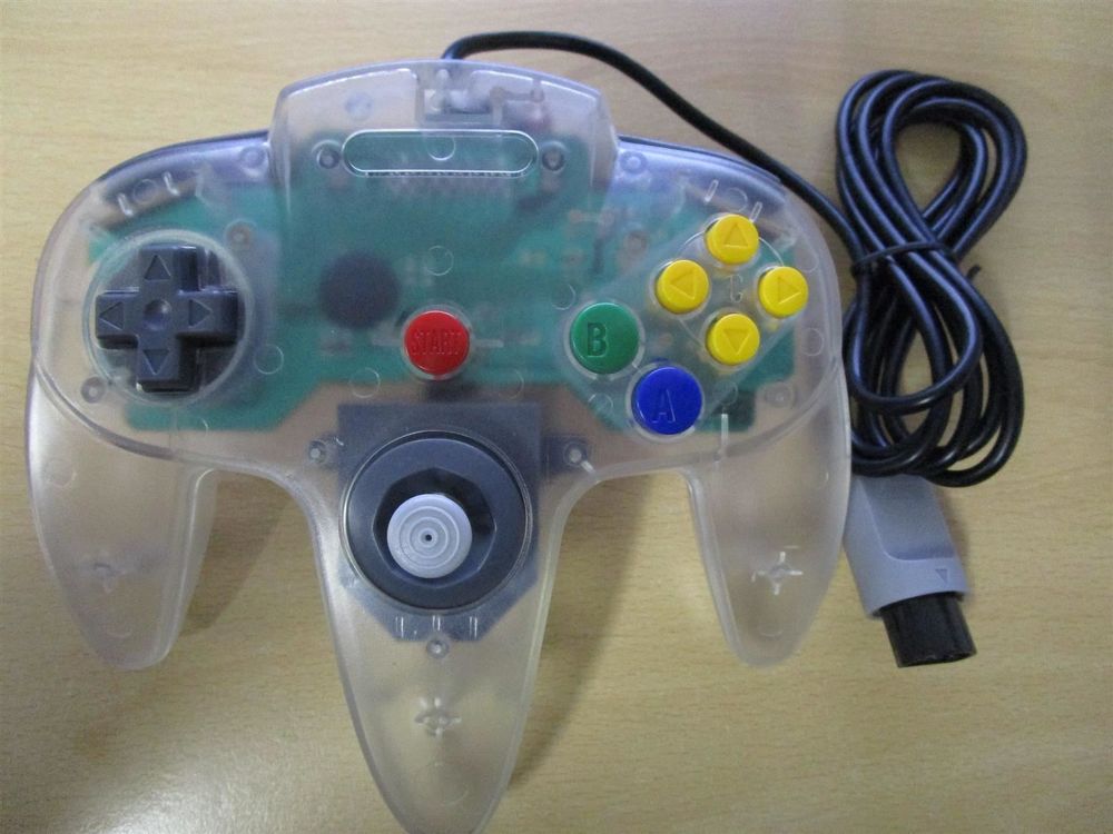 Nintendo 64 Controller-transparent/clear (Neu (gemäss Beschreibung)) in ...