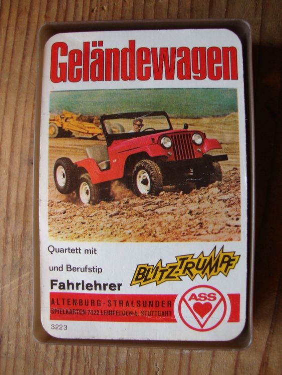 Geländewagen ASS Quartett 1971! (Gebraucht) in Winterthur für CHF 6 – mit Lieferung auf Ricardo ...