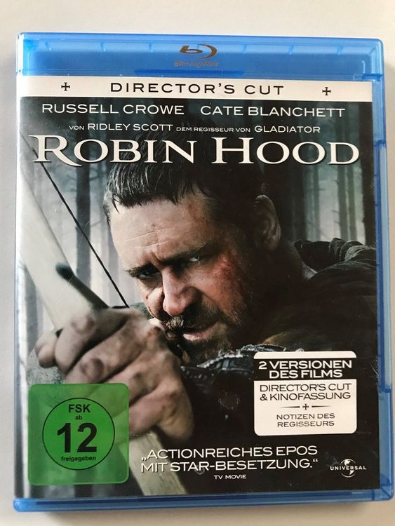 Robin Hood auf Blu-ray Russell Crowe (Gebraucht) in Buttisholz für CHF 1.9 – mit Lieferung auf ...