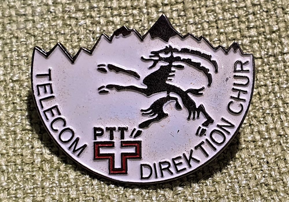 N580 - Pin PTT Telecom Direktion Chur Graubünden Steinbock | Kaufen auf ...