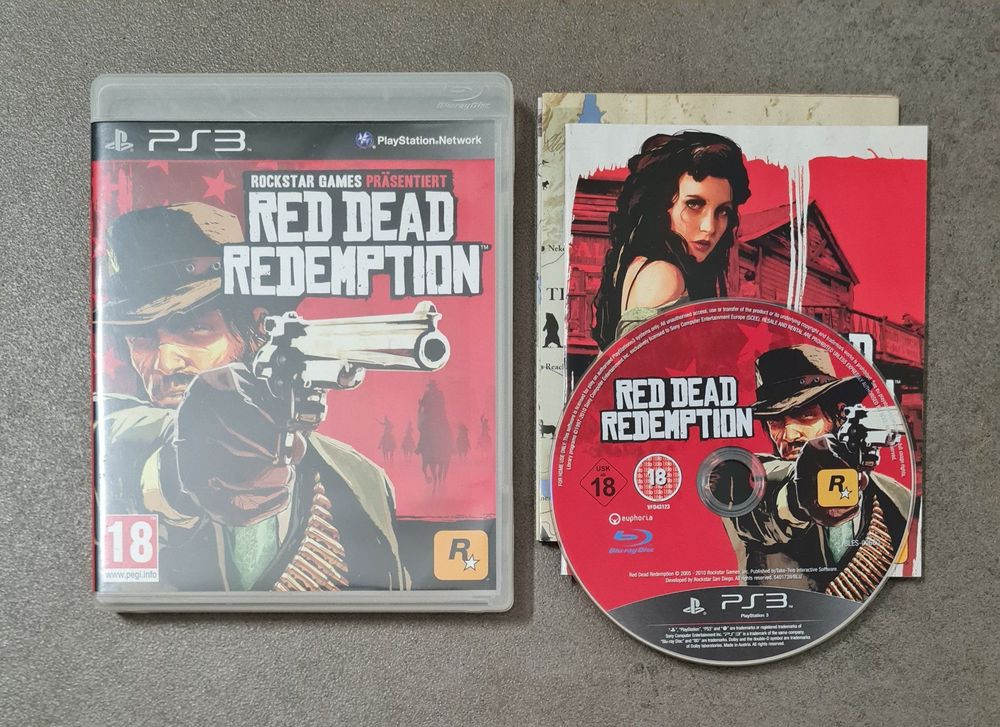PS3 Red Dead Redemption inkl. Karte & Poster! - TOP Zustand! | Kaufen ...
