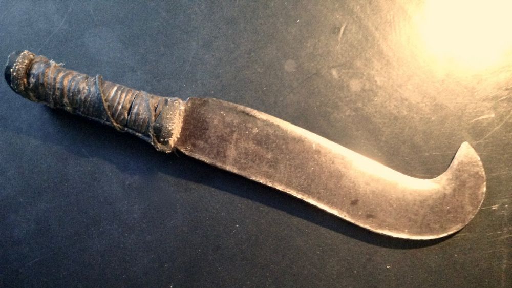 E., Gertel antik Hibbe Machete Schmiede - Kunst Handarbeit (D'occasion ...