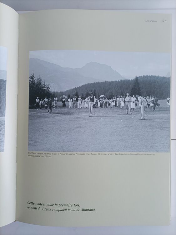 Histoire du golf de Crans-Montana 1906-2006 / Pierre Ducrey (D'occasion ...